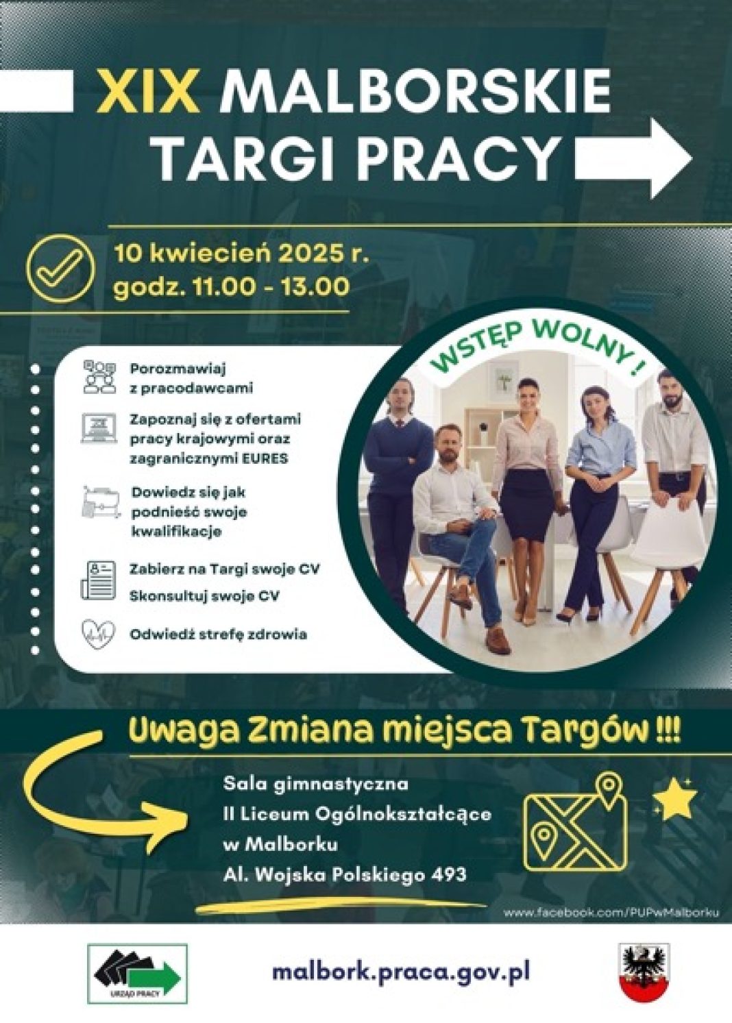 XIX Malborskie Targi Pracy. Będzie można zapoznać się z ofertami ...